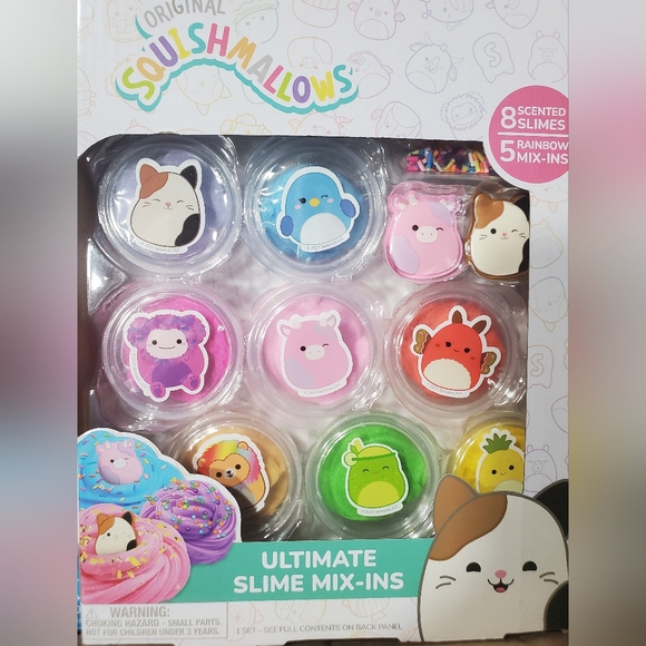 Squishmallows | Toys | Squishmallows Scented Slime Mixins Set | Poshmark